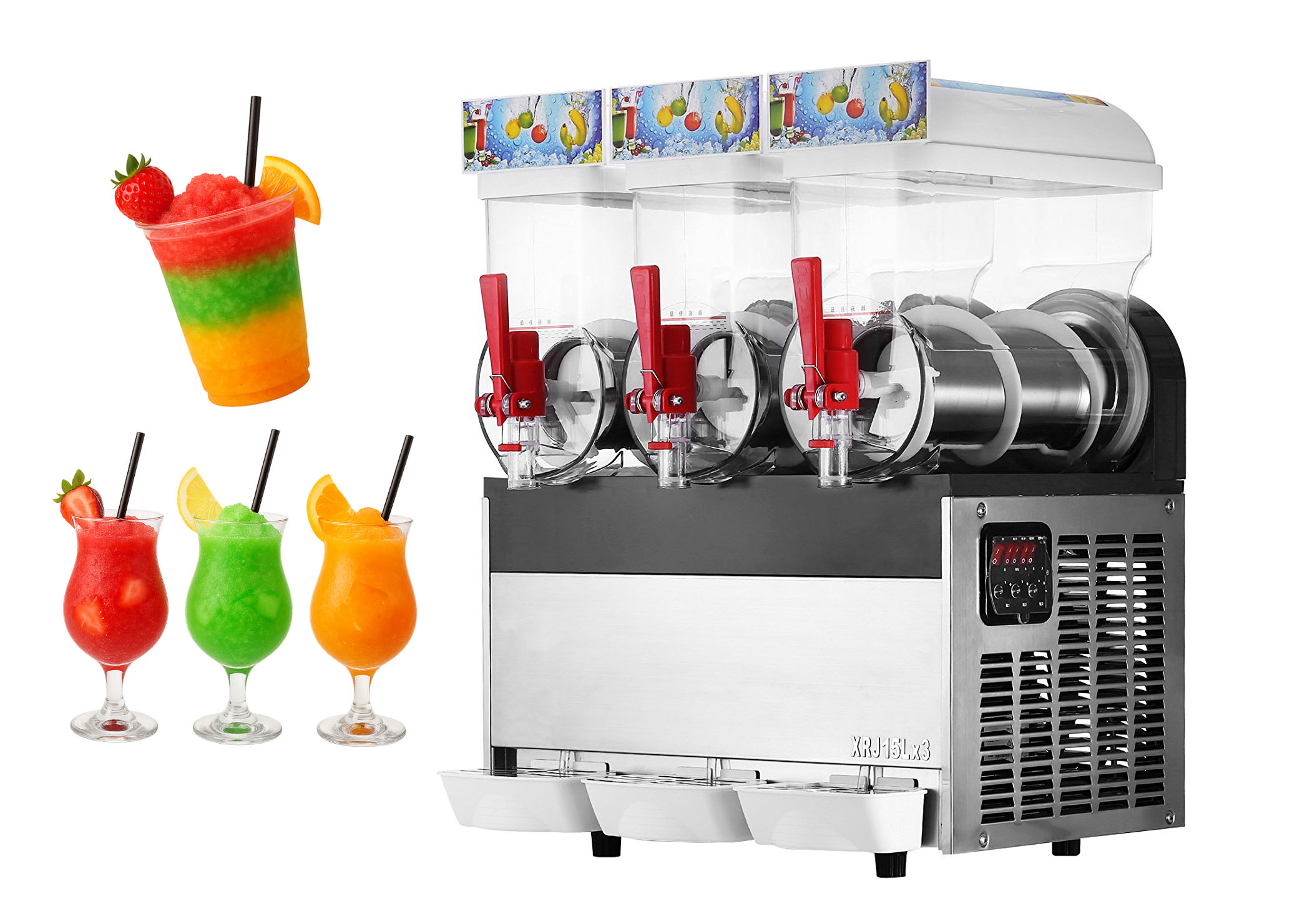 Granitor Urządzenie do produkcji mrożonych napojów 3x15L